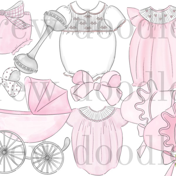 Watercolor Baby - Etsy