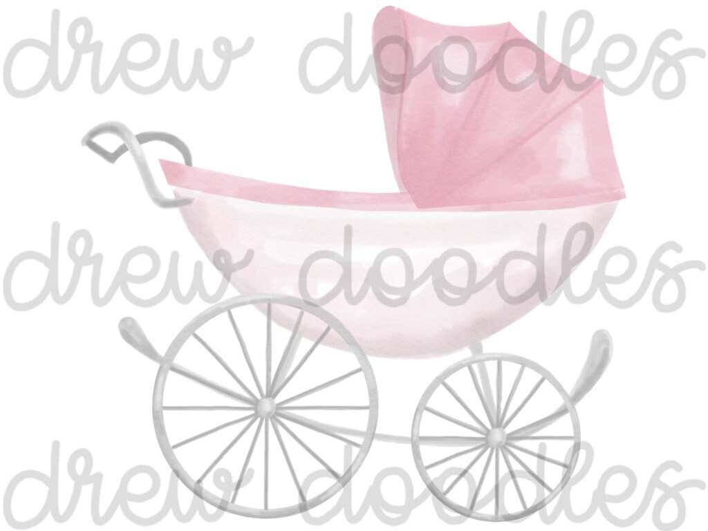 Watercolor Baby Girl Bonnets Digital Clip Art Set Instant - Etsy