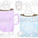 Watercolor Marshmallows Hot Chocolate Digital Clip Art Set - Etsy