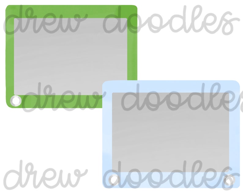 Watercolor Sketch Toys Digital Clip Art Set Instant Download - Etsy