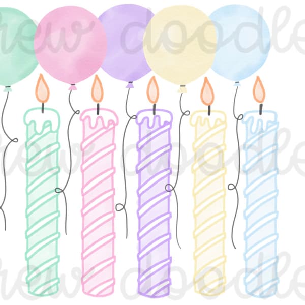 Watercolor Birthday - Etsy