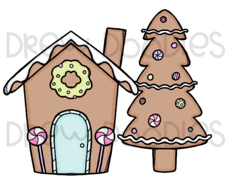 Gingerbread Cuties Digital Clip Art Set - Etsy