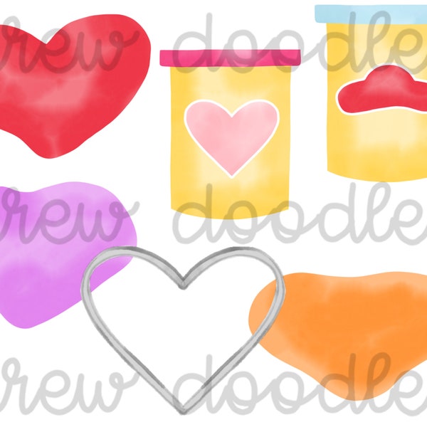 Valentine Clip Art - Etsy
