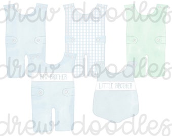 Watercolor Fishing Digital Clip Art Set Instant Download - Etsy