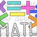 Math Doodles Digital Clip Art Set- Instant Download - Etsy