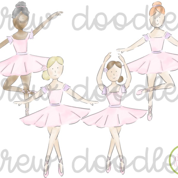 Ballet Clip Art - Etsy