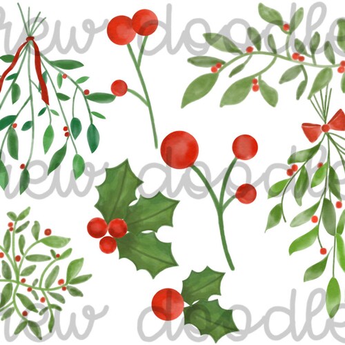 Watercolor Fire Station Digital Clip Art Set Instant Download | Etsy