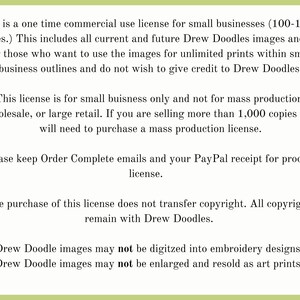 Drew Doodles Commercial License - Etsy
