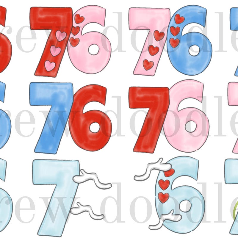 67 Valentine Card Digital - Etsy