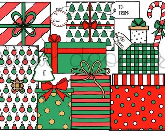 Reindeer Games Digital Clip Art Set Instant Download - Etsy