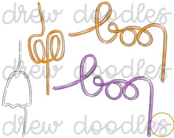 Watercolor Halloween Digital Clip Art Set Instant Download - Etsy