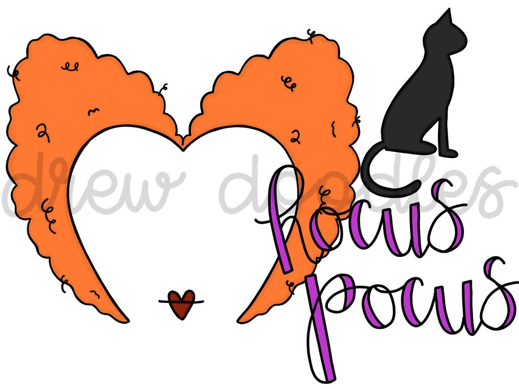 Hocus Pocus Digital Clip Art Set Descarga instantánea | Etsy
