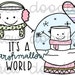 A Marshmallow World Digital Clip Art Set- Instant Download - Etsy