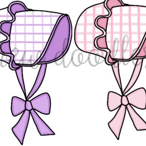 Bonnets Digital Clip Art Set- Instant Download - Etsy