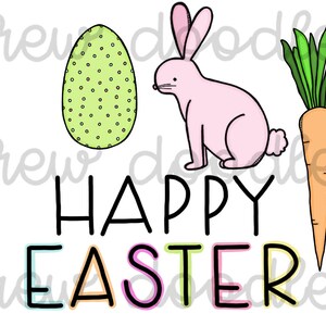 Easter Doodles Digital Clip Art Set- Instant Download - Etsy