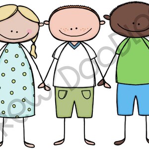 School Friends Digital Clip Art Set Instant Download - Etsy