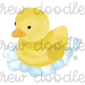 Watercolor Rubber Ducks Digital Clip Art Set- Instant Download - Etsy