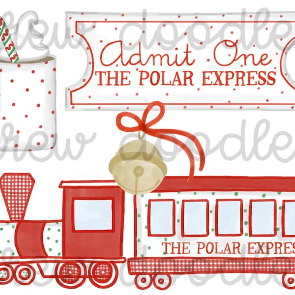 Polar Express Svg - Etsy