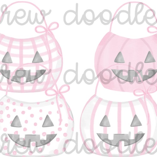 Watercolor Halloween Digital Clip Art Set Instant Download - Etsy