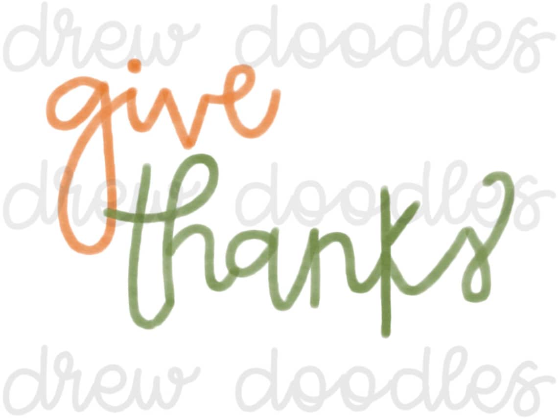 Watercolor First Thanksgiving Digital Clip Art Set Instant | Etsy