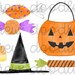 Watercolor Halloween Digital Clip Art Set Instant Download - Etsy