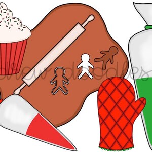 Christmas Sweets Digital Clip Art Set Instant Download - Etsy