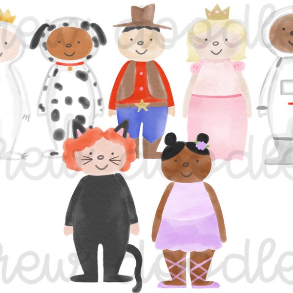 Costumes Clip Art - Etsy