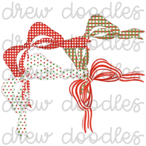 Watercolor Christmas Sweets Digital Clip Art Set Instant - Etsy