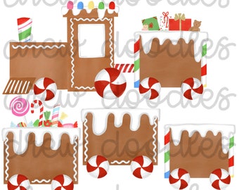 Watercolor Christmas Sweets Digital Clip Art Set Instant | Etsy