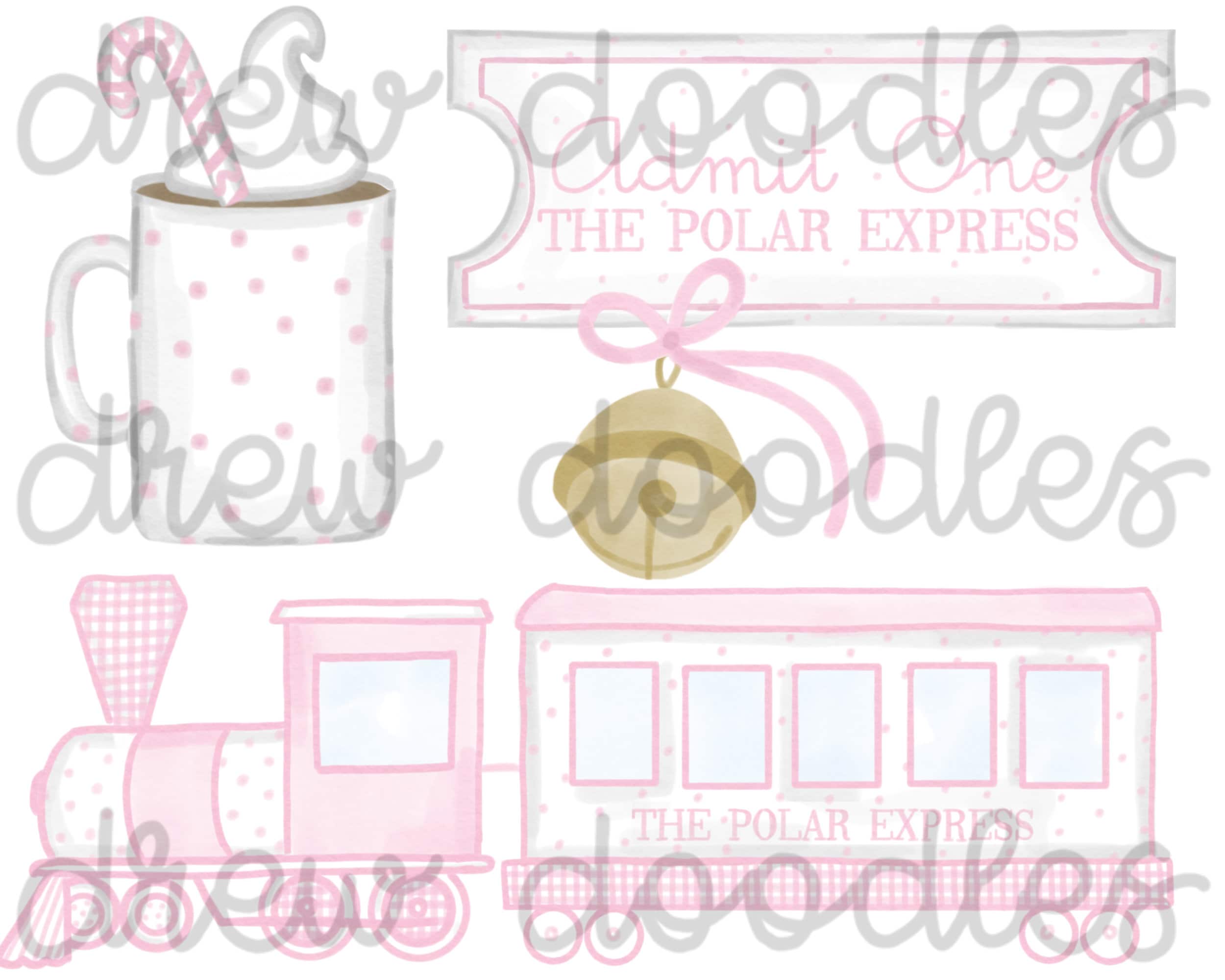 Polar Express Train Clipart