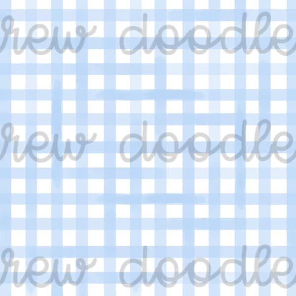 Blue Gingham - Etsy