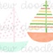 Watercolor Sailboats Set 2 Digital Clip Art Set- Instant Download - Etsy