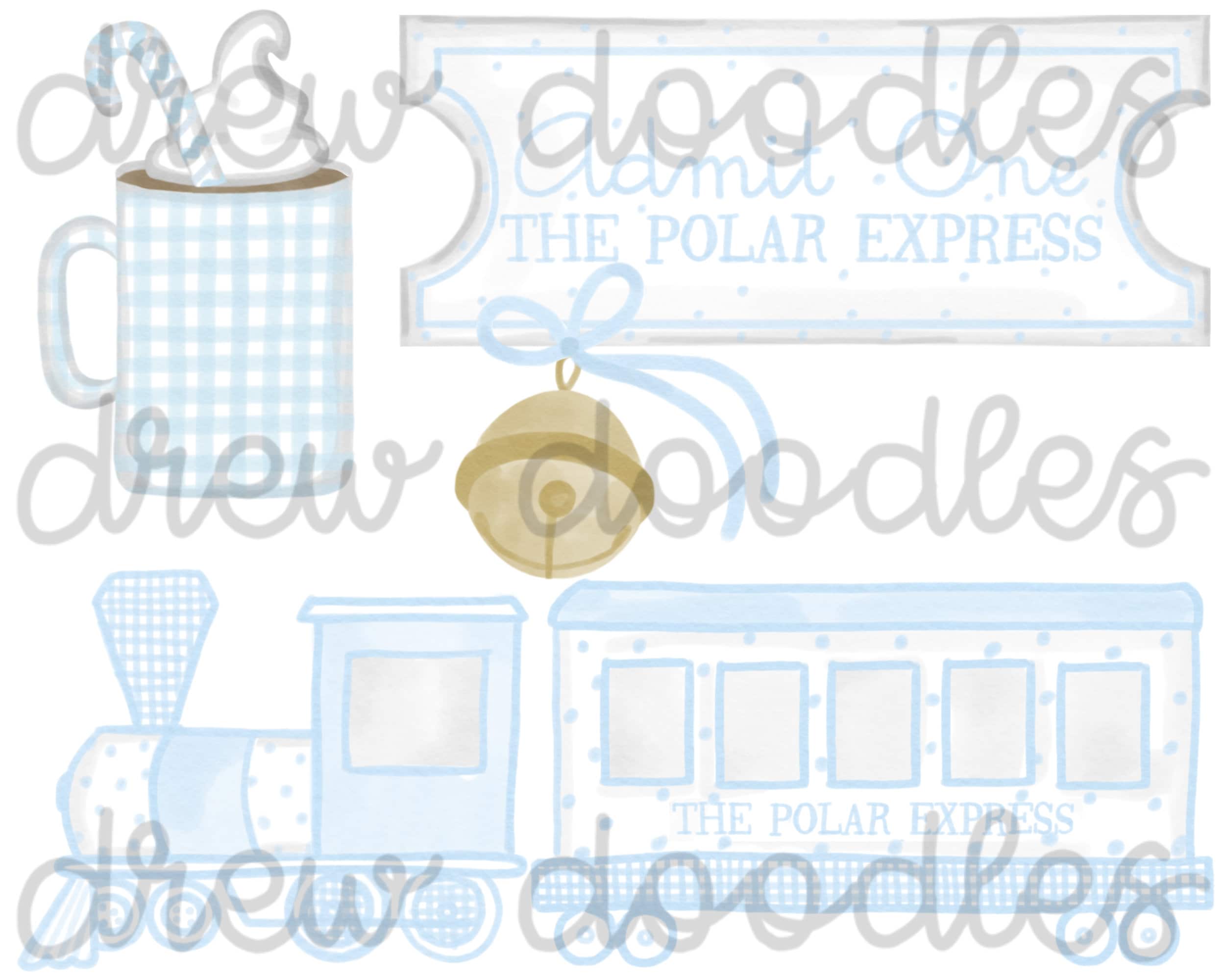 Polar Express Train Clipart
