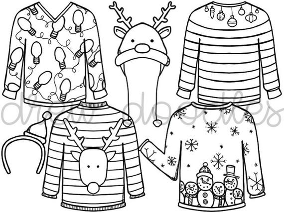 Kids Sweater Clip Art