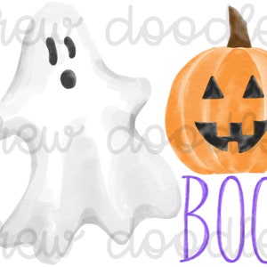 Watercolor Halloween Digital Clip Art Set- Instant Download - Etsy