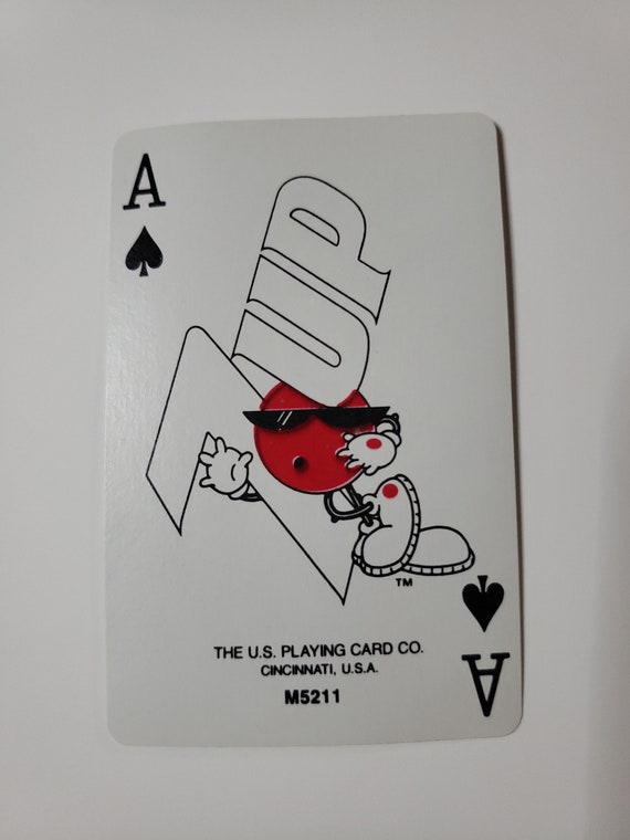 Ace Of Spades Card Red