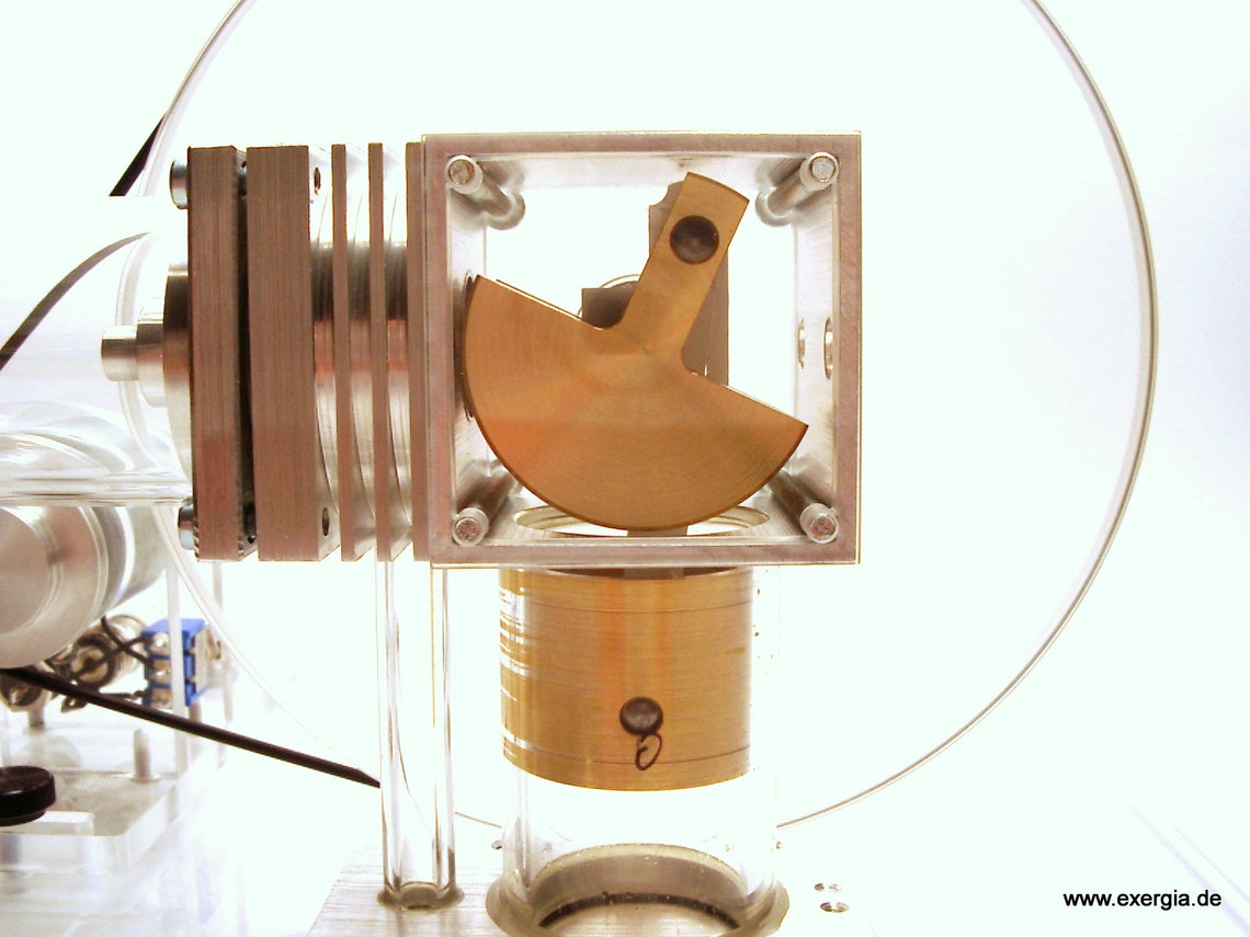 High Temperature Stirling Engine With Dynamo and Electric Load ...