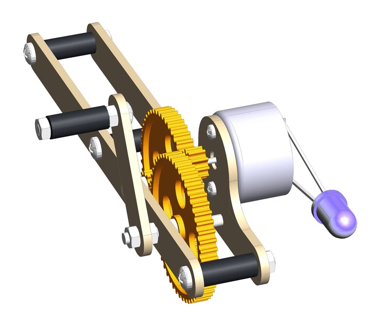 Crank Light - Hand Operated Flashlight Kit - Made in Germany - Etsy