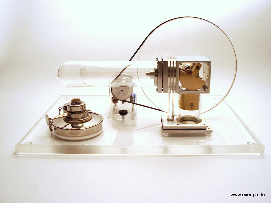 High Temperature Stirling Engine With Dynamo and Electric Load Kit - Etsy