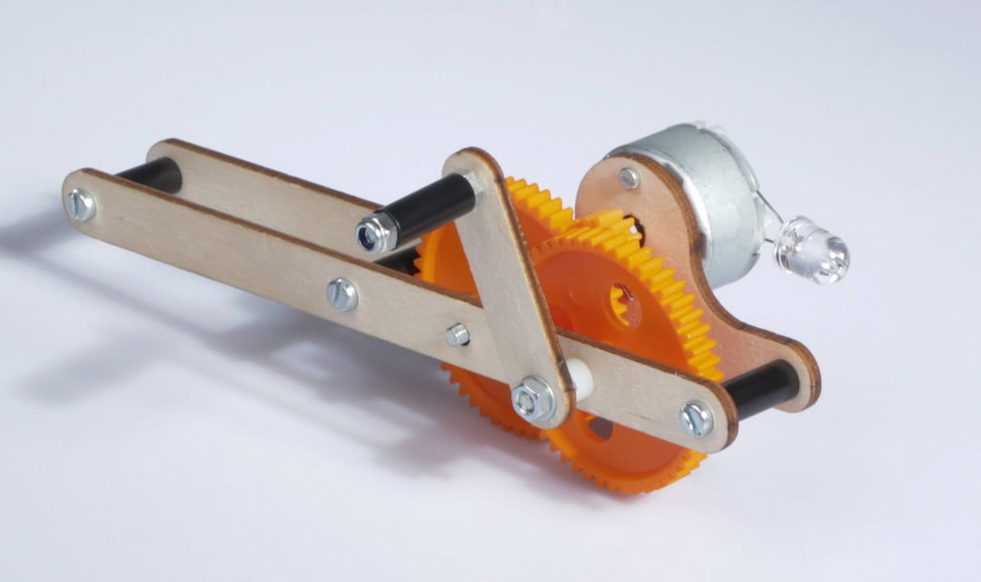 Crank Light - Hand Operated Flashlight Kit - Made in Germany - Etsy