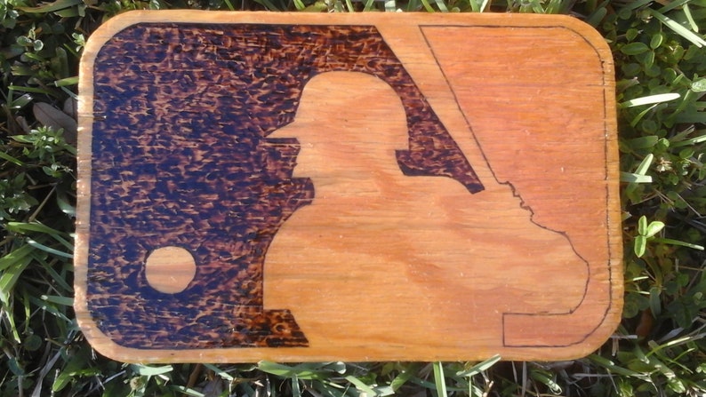 MLB Wooden Plaque - Etsy