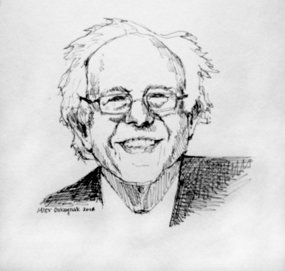 Bernie Sanders Print - Etsy