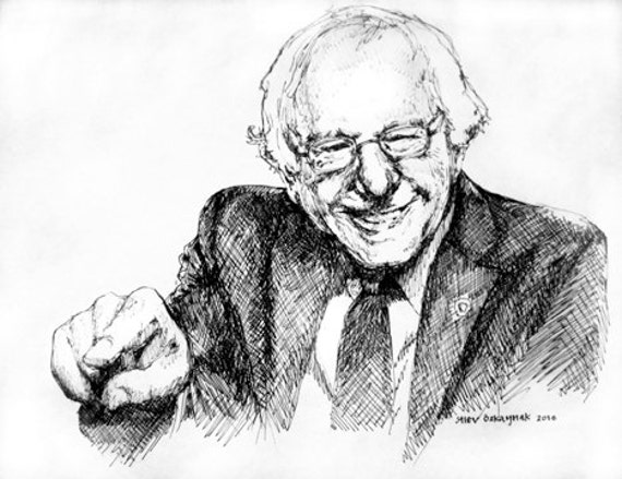 Bernie Sanders Print | Etsy