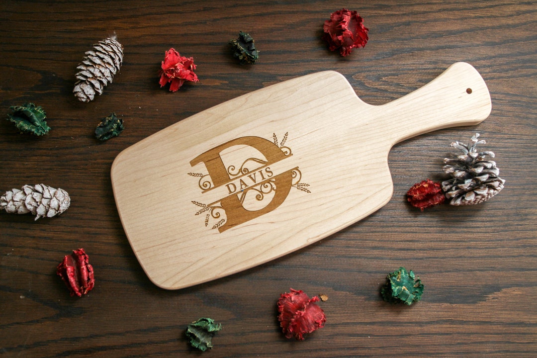 Personalized Maple Breadboard- Wedding- Christmas- Engagement- Gifts ...
