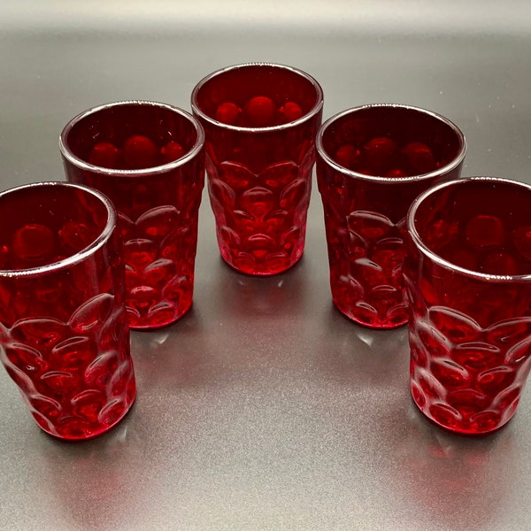 Thumbprint Glass - Etsy