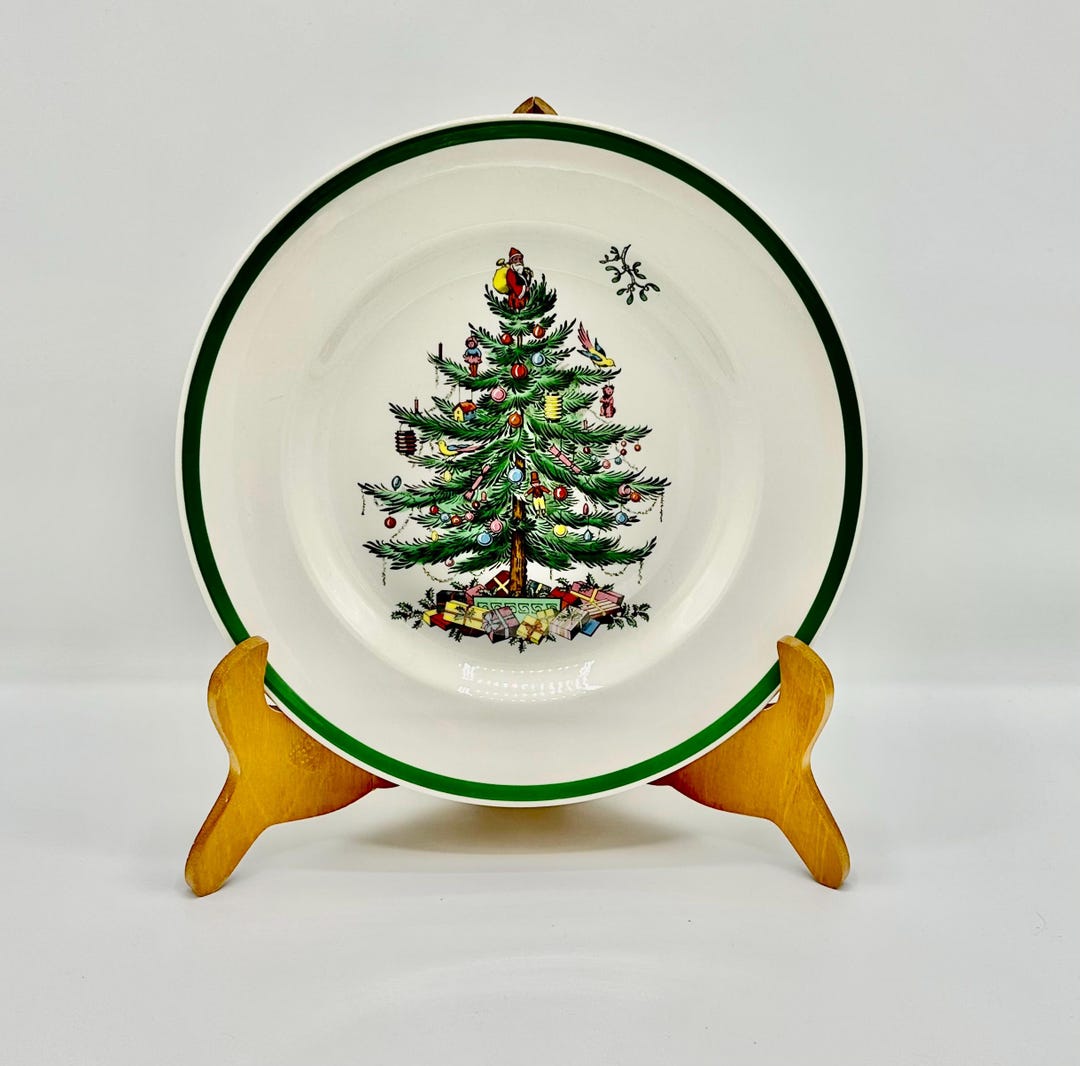 Spode Christmas Tree Dinner Plates, Sold in Sets of 2 - Etsy