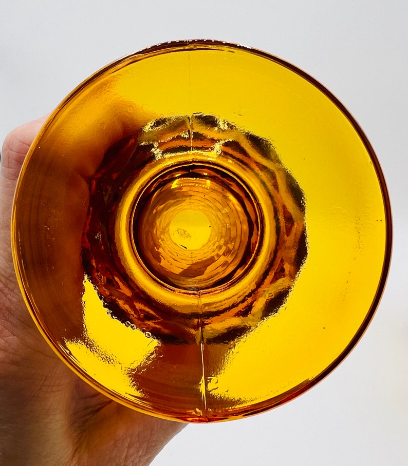 Whitehall Amber Iced Tea Tumblers by Colony Set of 4 - Etsy