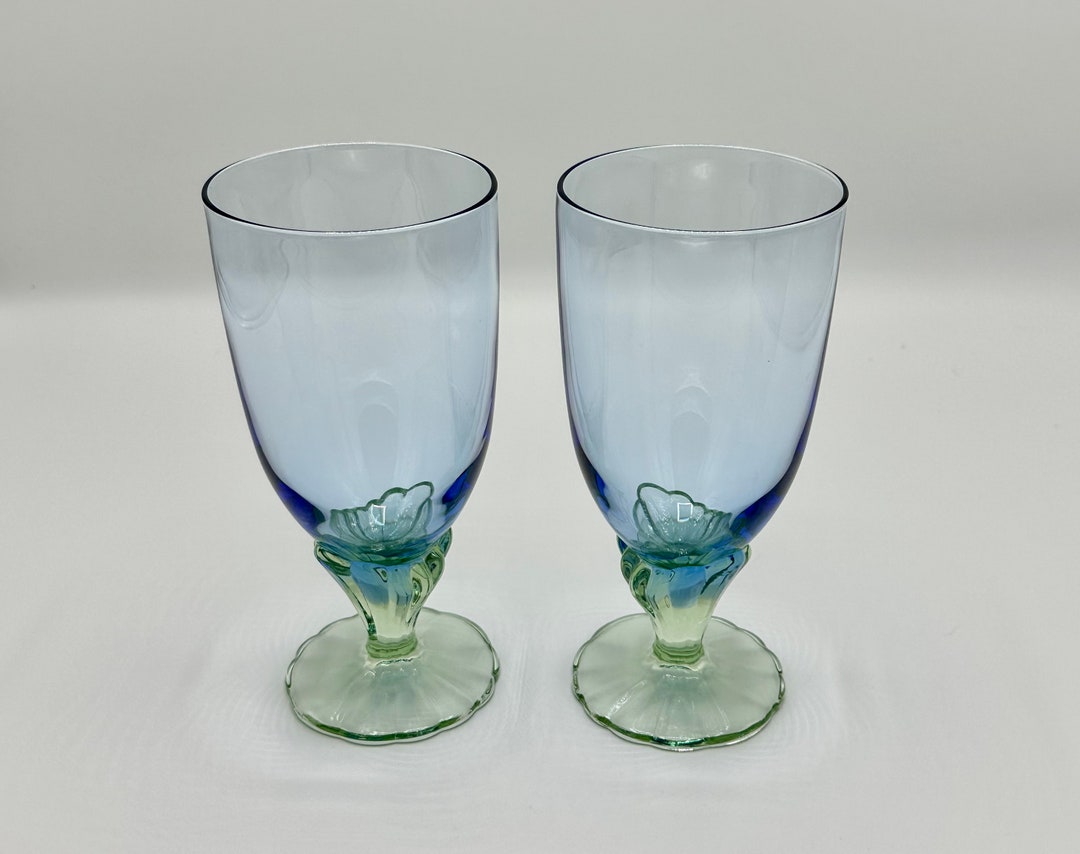 Bormioli Rocco BAHIA Iced Tea Goblets, Made in Italy, Set of 2 - Etsy