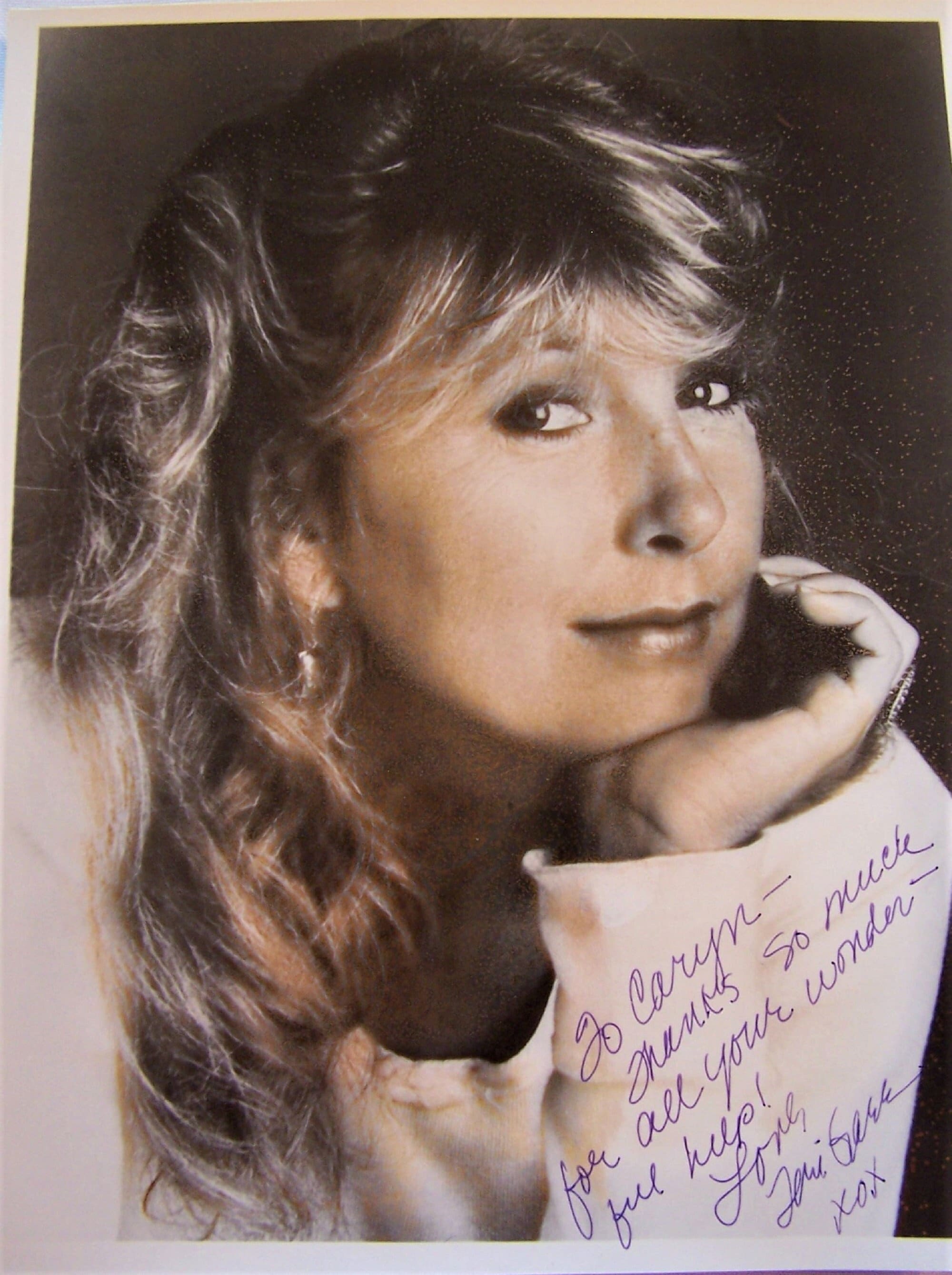 Autographed 8 X 10 Photo Teri Garr - Hollywood Memorabilia 1970's ...