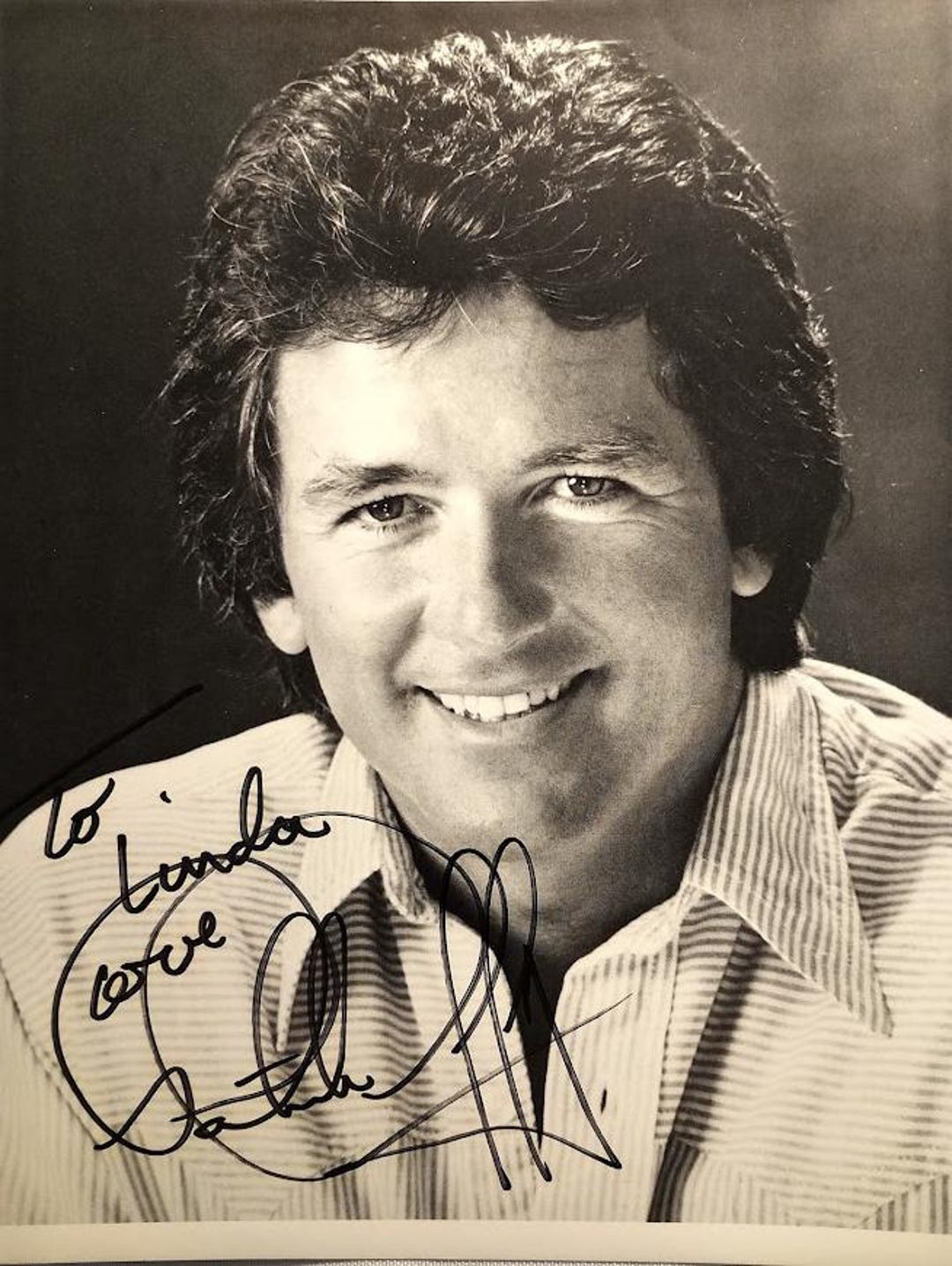 Autographed 8 X 10 Photo Patrick Duffy Hollywood Memorabilia 1980s Appearance on Our House TV ...
